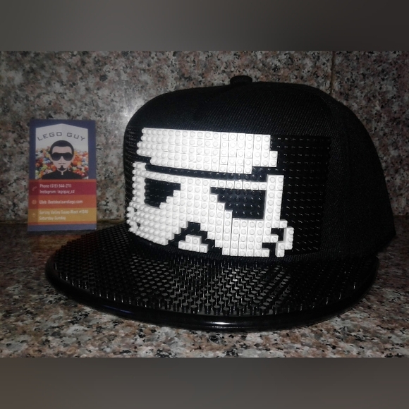 brix-brand | Other | Adult Star Wars Stormtrooper Custom Lego Hat Black ...